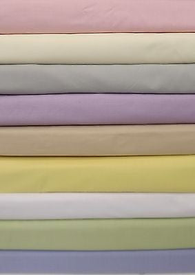 6ft 6" bed fitted sheets 200cm x 200cm 15" box in 50/50 polycotton – In ...